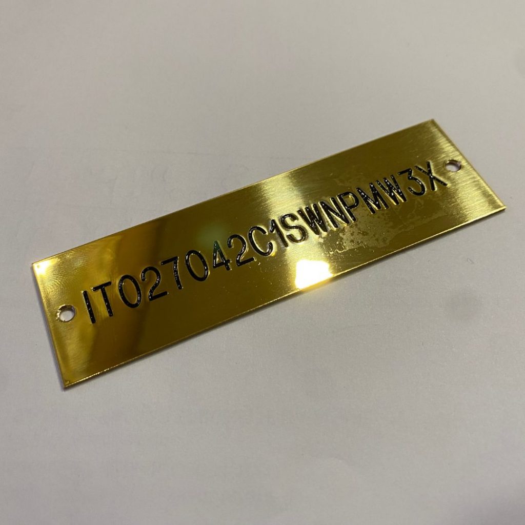 Targhe CIN - Codice Identificativo Nazionale - ABBAV